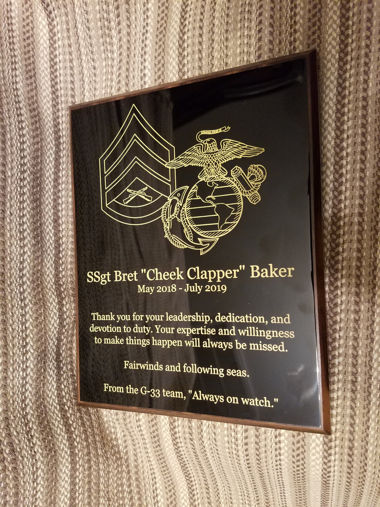 Custom Plaques - Military, Marine Corps, Navy, Air Force, Army, Coast ...