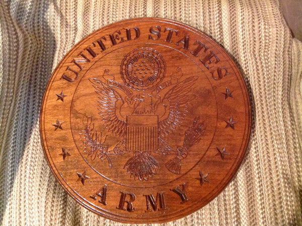 Army Service Emblems / Logos – Larry's Woodworkin'