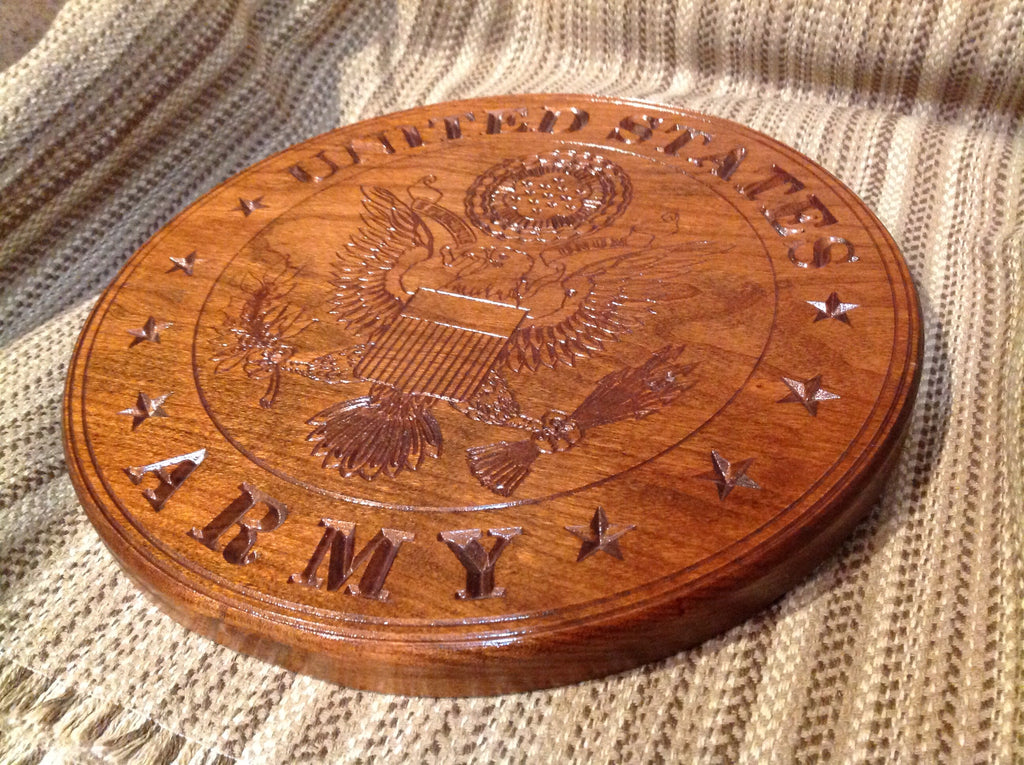 Army Service Emblems / Logos – Larry's Woodworkin'